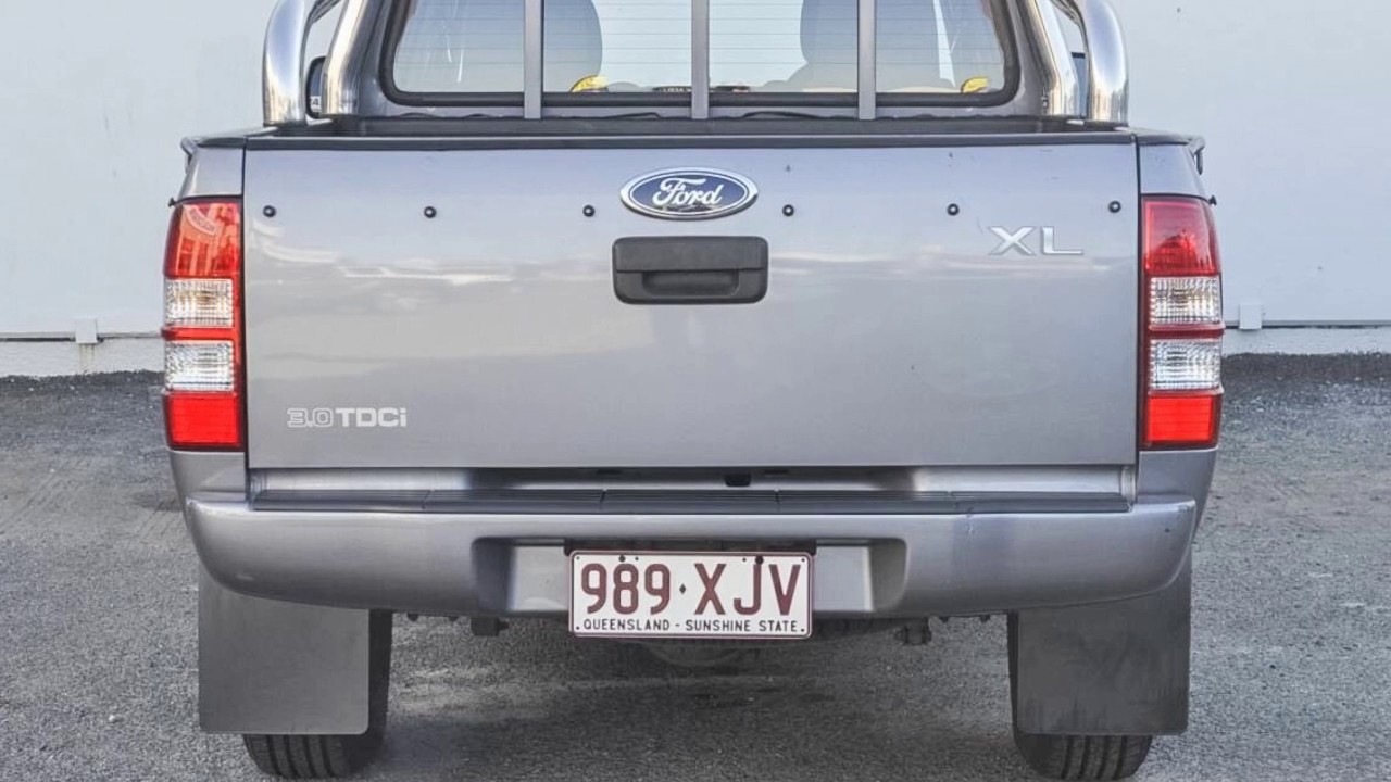 2008 Ford Ranger PJ XL Crew Cab Hi-Rider Grey 5 Speed Manual Utility ...