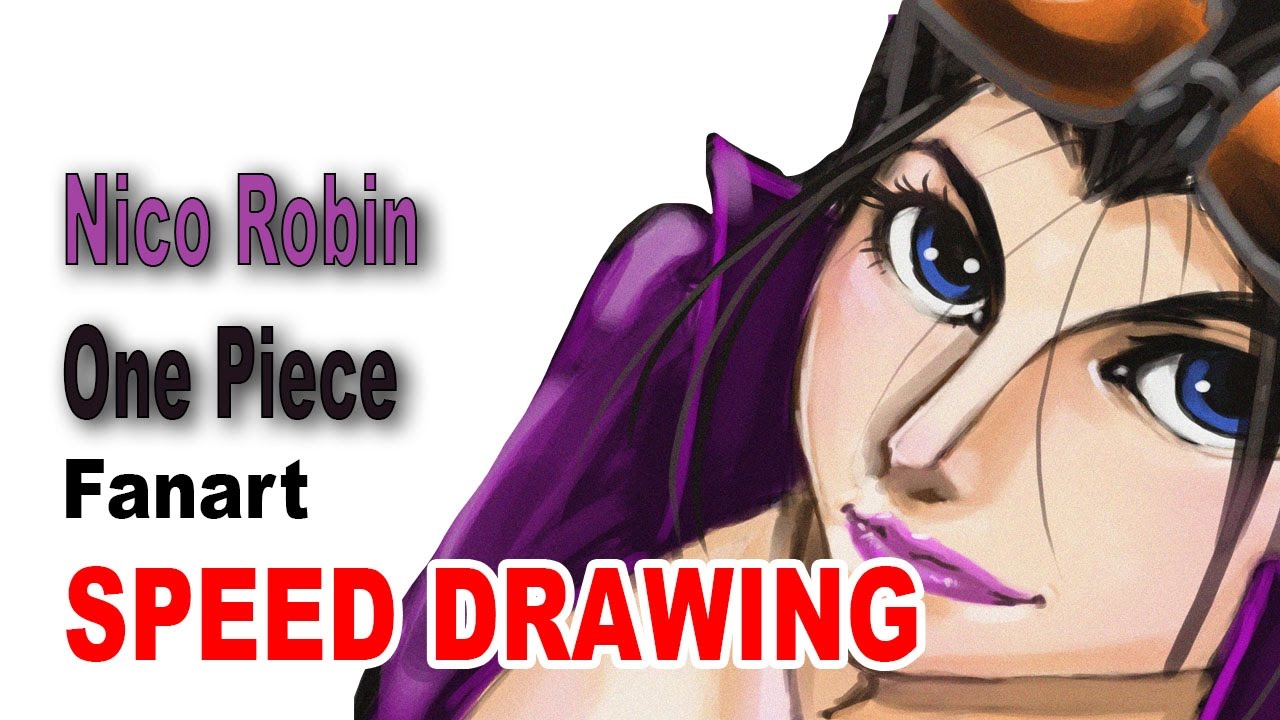 Speed Drawing Nico Robin - YouTube