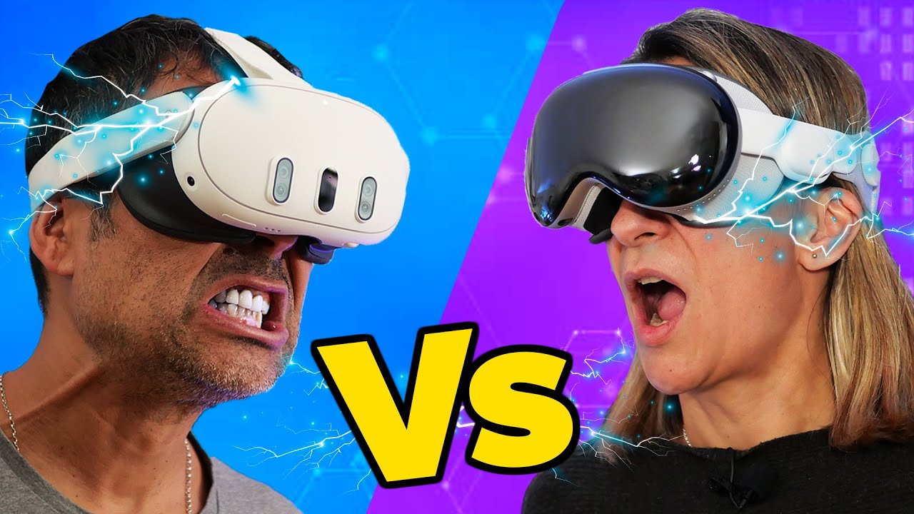 Meta Quest 3 Vs Apple Vision Pro - Comparativa - YouTube