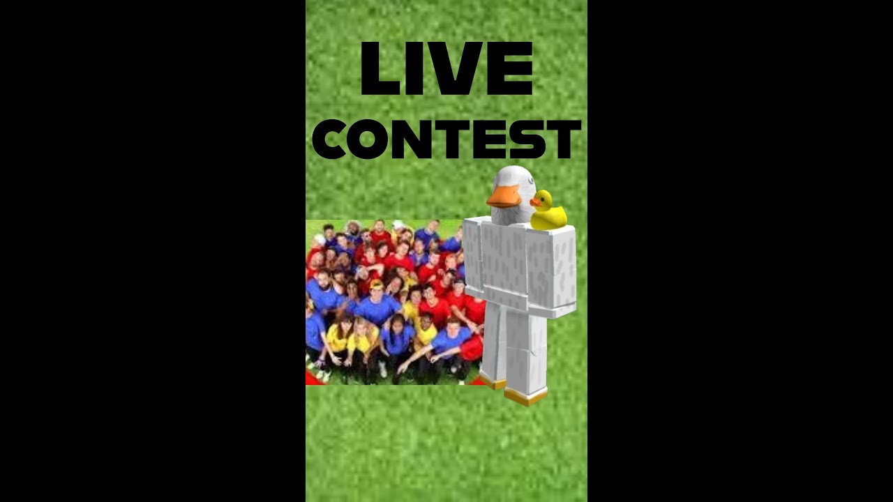 Roblox contest LIVE🔴 - YouTube