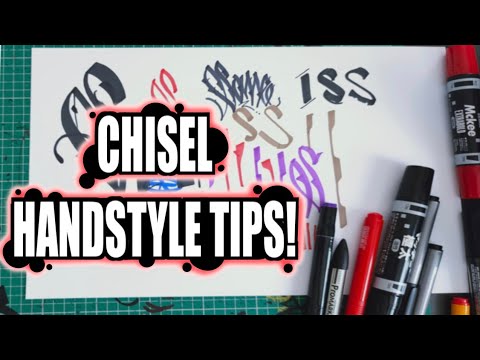 HANDSTYLE TIPS - How to use a chisel marker ️ - YouTube