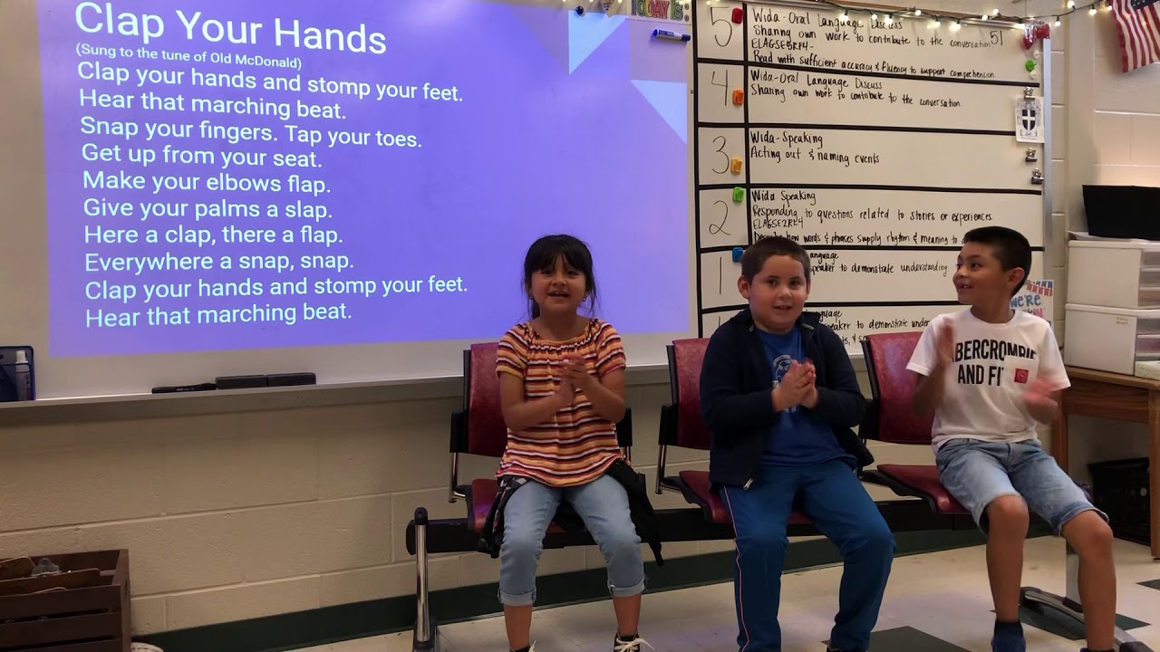 Clap Your Hands and Stomp Your Feet 1 - YouTube