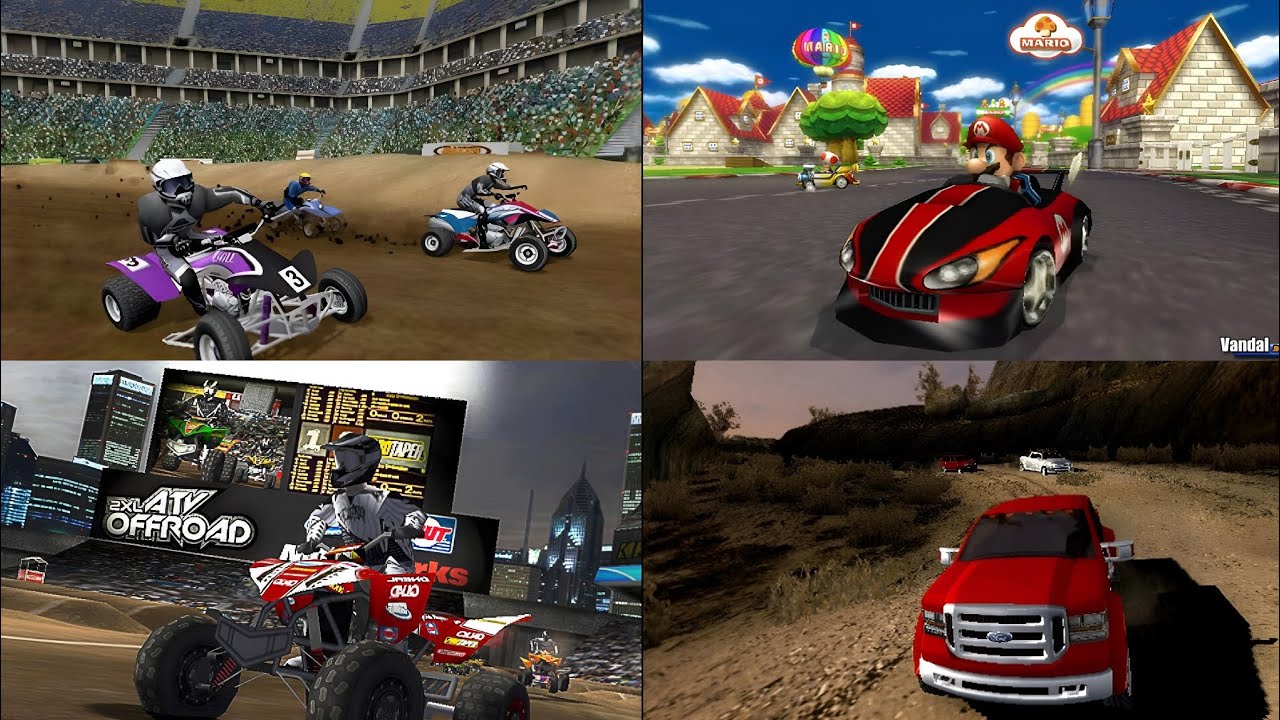 Ford Racing: Off Road VS 2XL MX Off-Road All Practice Modes In ...