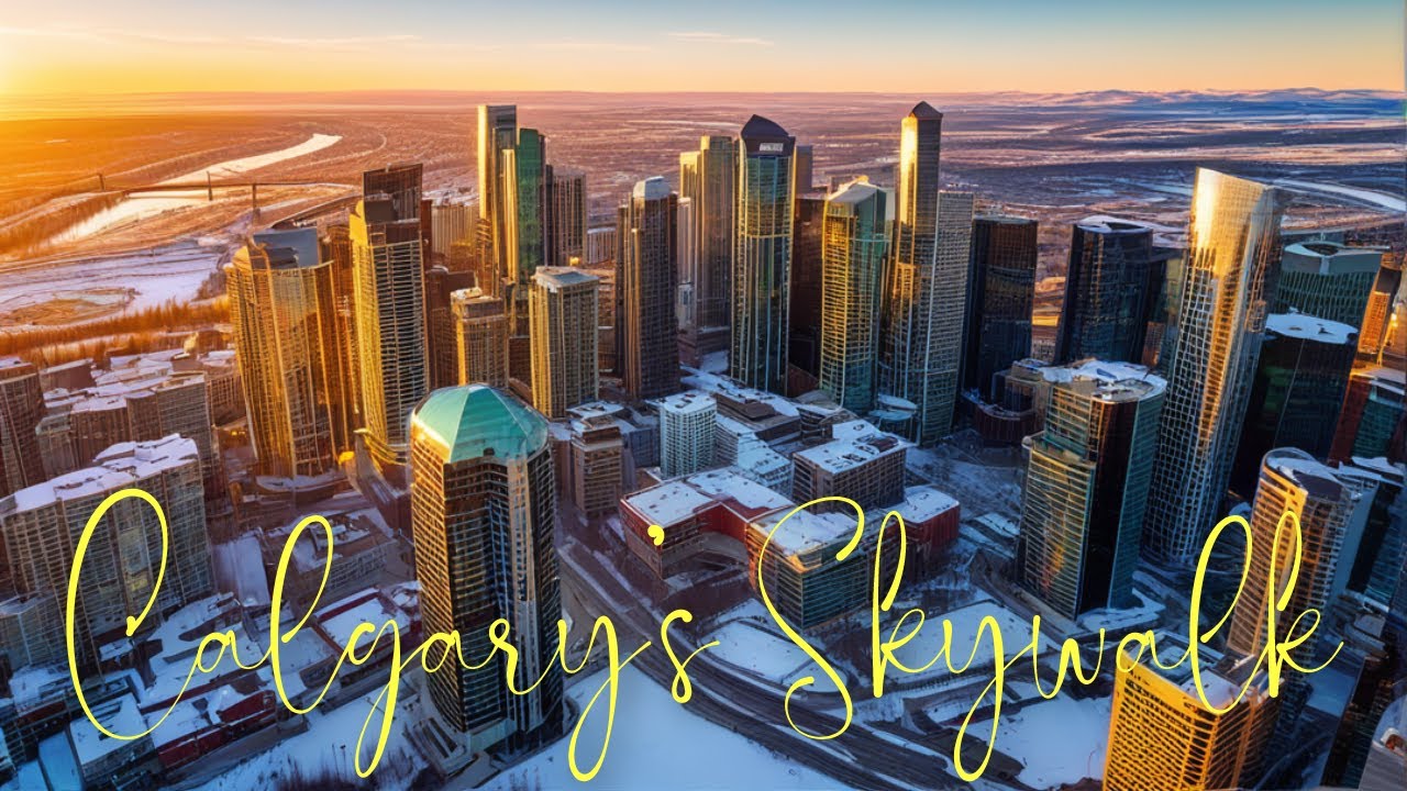 Walking around Calgary’s Skywalk - YouTube