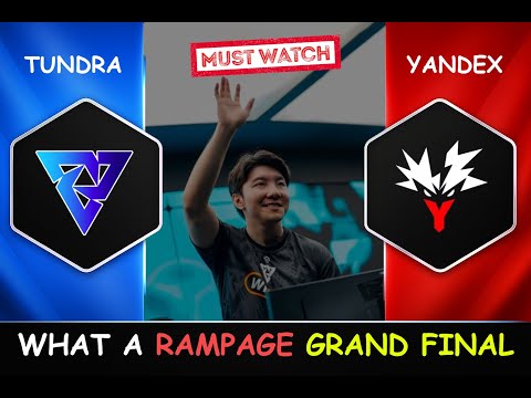 GRAND FINAL GELO TEGANG WHAT A FIGHT RAMPAGE - TUNDRA VS YANDEX BS 5 DOTA 2
