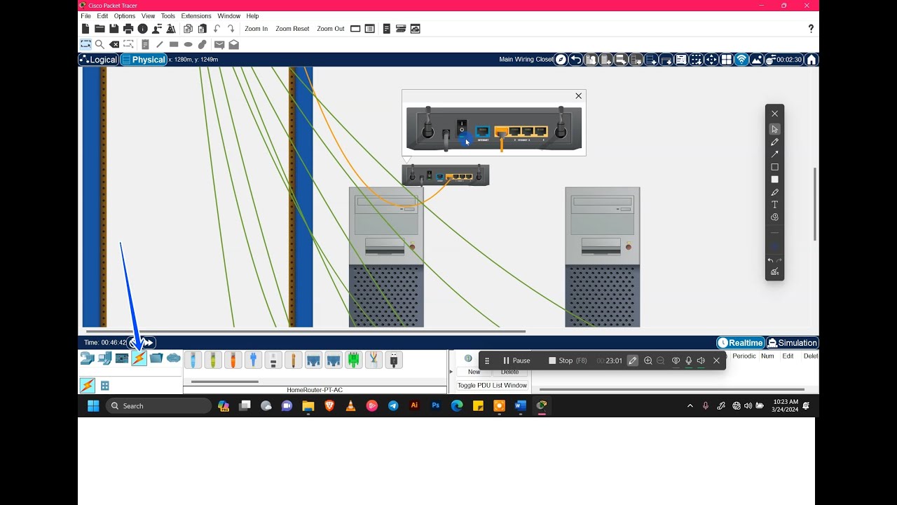 Building a small Home Network in Cisco Packet Tracer - YouTube