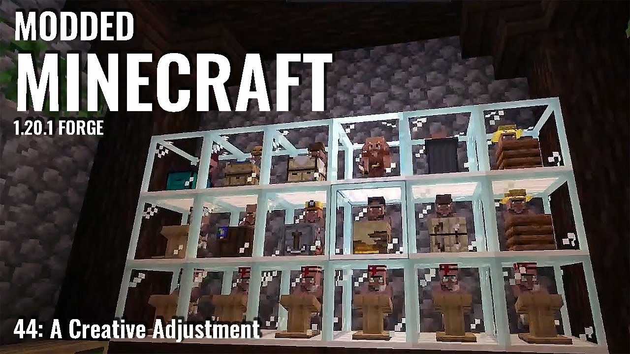 MODDED MINECRAFT 1.20.1 FORGE // 44: A Creative Adjustment // LAPTOP ...