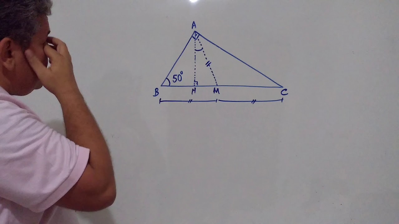 Triângulo retângulo (propriedades) - YouTube