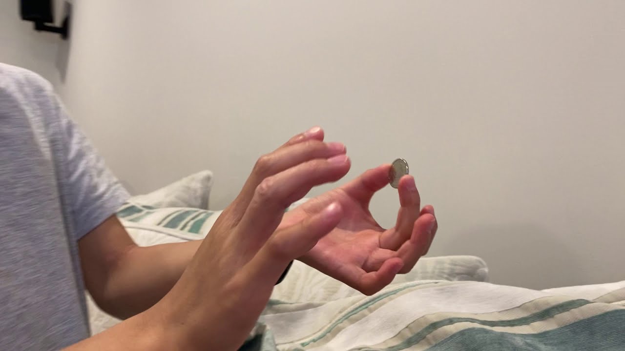 Easy but amazing Coin disappearing trick for kids - tutorial - YouTube