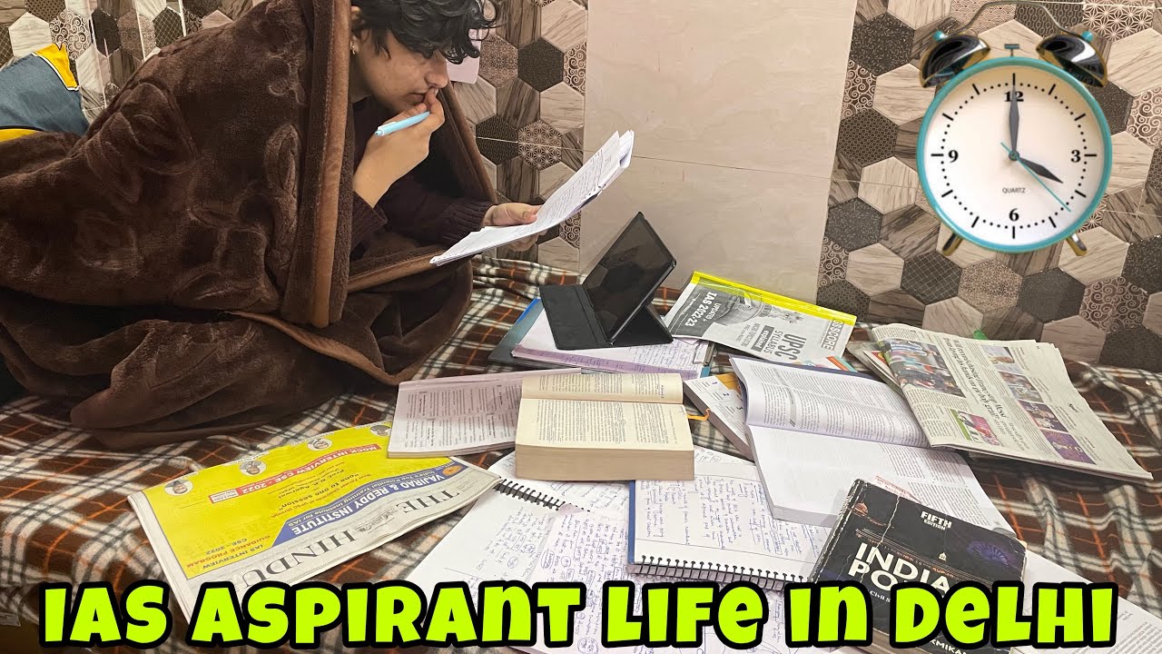 MY FULL DAY STUDY ROUTINE FOR UPSC 2024*CLASSES,TESTS & REVISION*A DAY ...