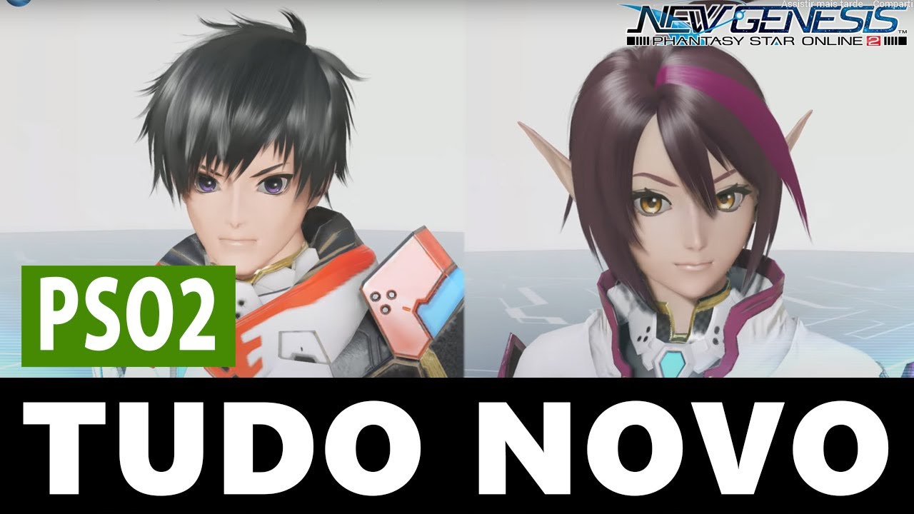 Phantasy Star Online 2 - New Genesis - Nova Engine, Novos Gráficos ...