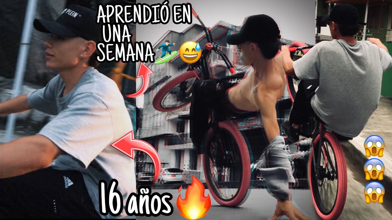 NUEVO INTEGRANTE EN EL STUNT BIKE🏄🏻‍♂️ *se armó una bici para aprender en poco tiempo*😱 - YouTube