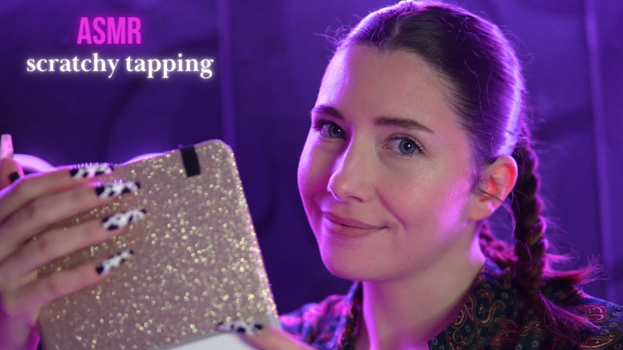 ASMR 💖 Scratchy-tapping 💅🏼 - YouTube