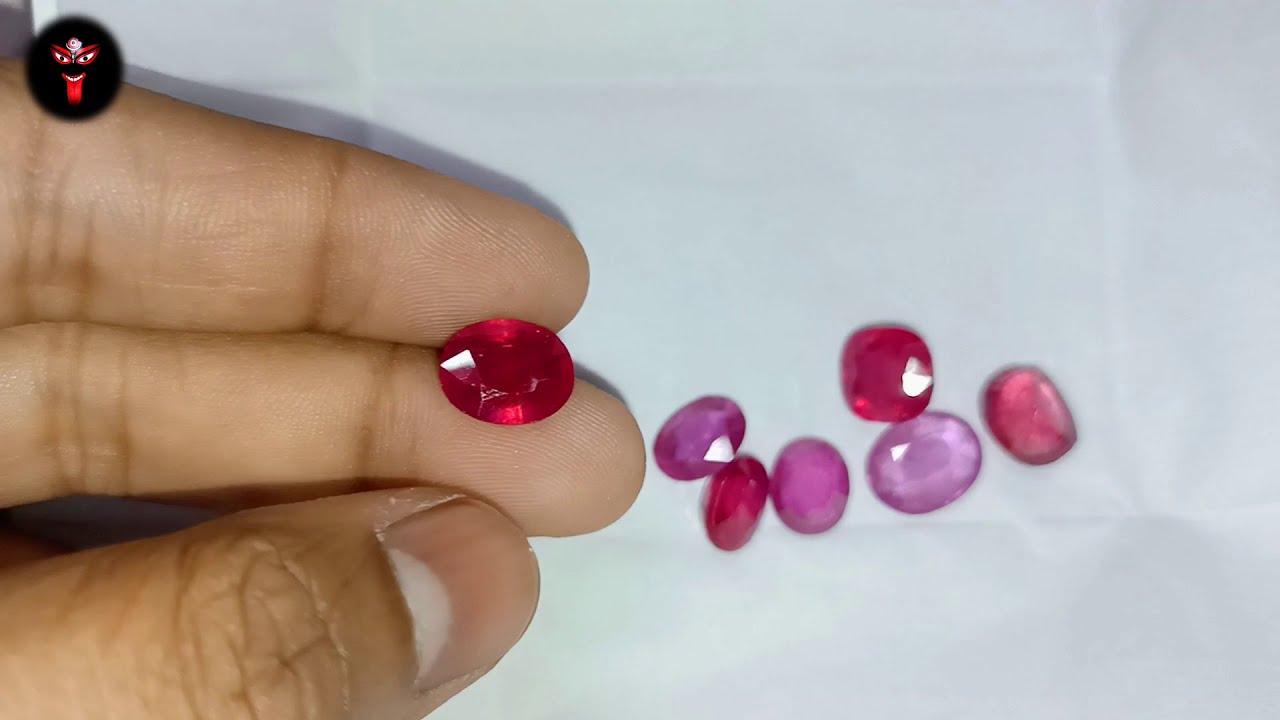 #Ruby ~ माणिक्य रत्न // New Burma Ruby IN Very Low Price ...