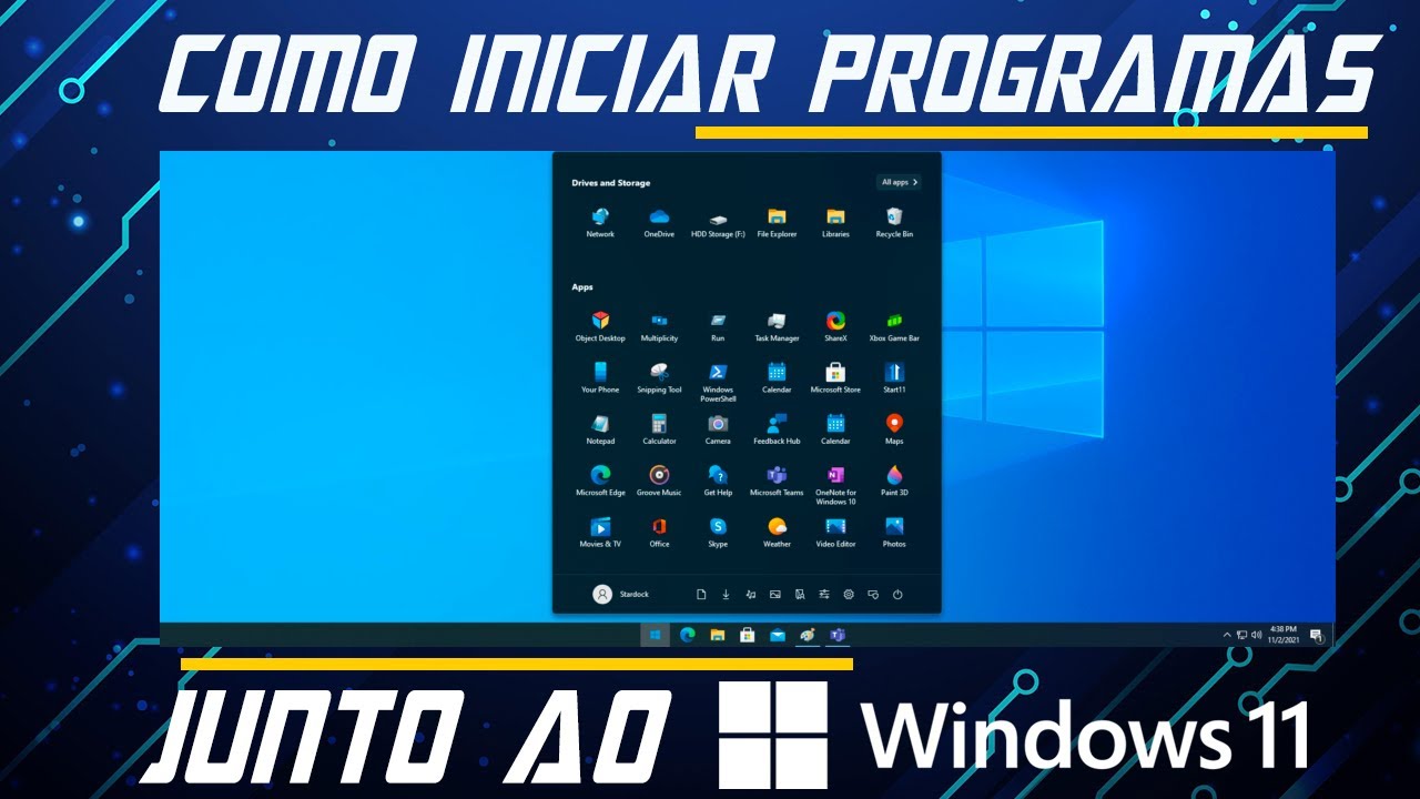Como adicionar programas para iniciarem com o Windows 11 - 2023 - YouTube