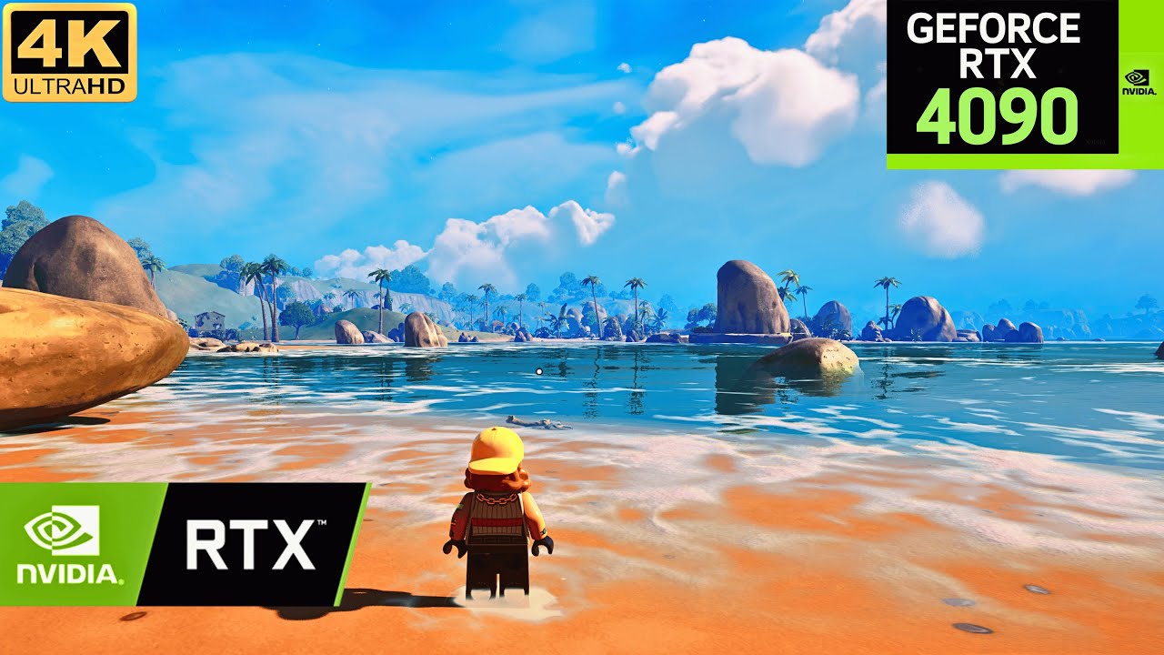 Fortnite LEGO on RTX 4090... ( 4K Ultra Graphics RTX ON ) - YouTube