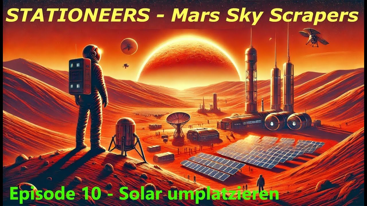 Stationeers - Mars "Sky Scrapers" - 10 - Solar umplatzieren [brutal ...