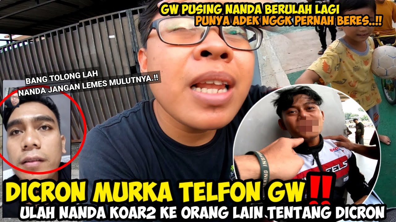 DICRON MURKA NANDA NGOMONG YANG ENGGAK2 KE ORANG TENTANG DICRON ...