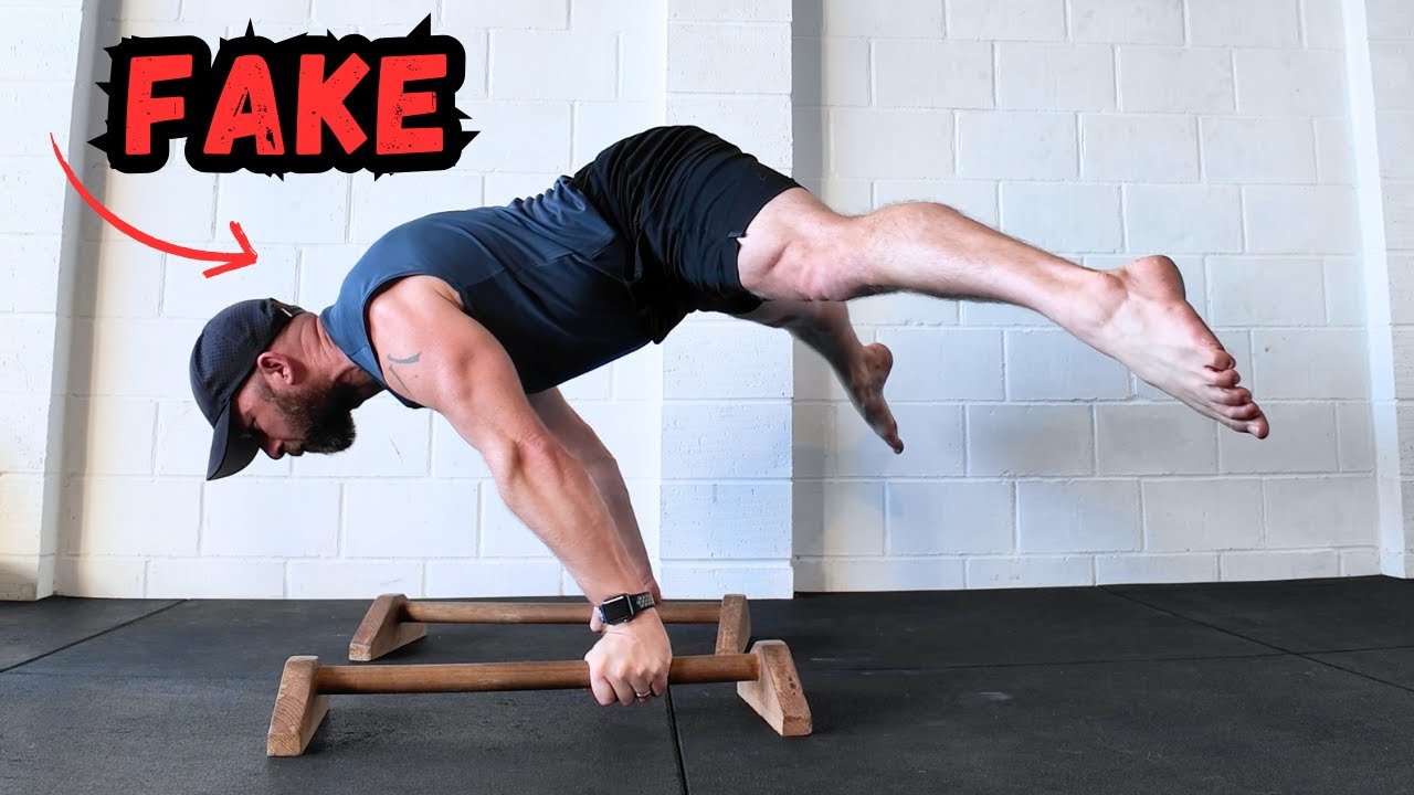 Straddle Planche - 5 Ways to Cheat and Hold For Longer - YouTube