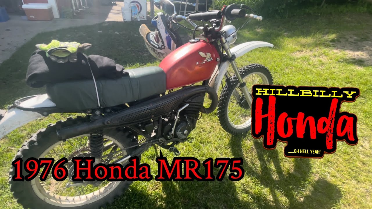 1976 Honda Elsinore MR175 riding - YouTube
