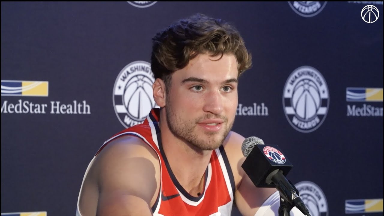 Corey Kispert Media Day Press Conference - YouTube