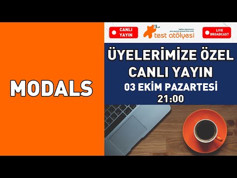 3 EKİM PAZARTESİ ÜYELERİMİZE ÖZEL CANLI YAYIN