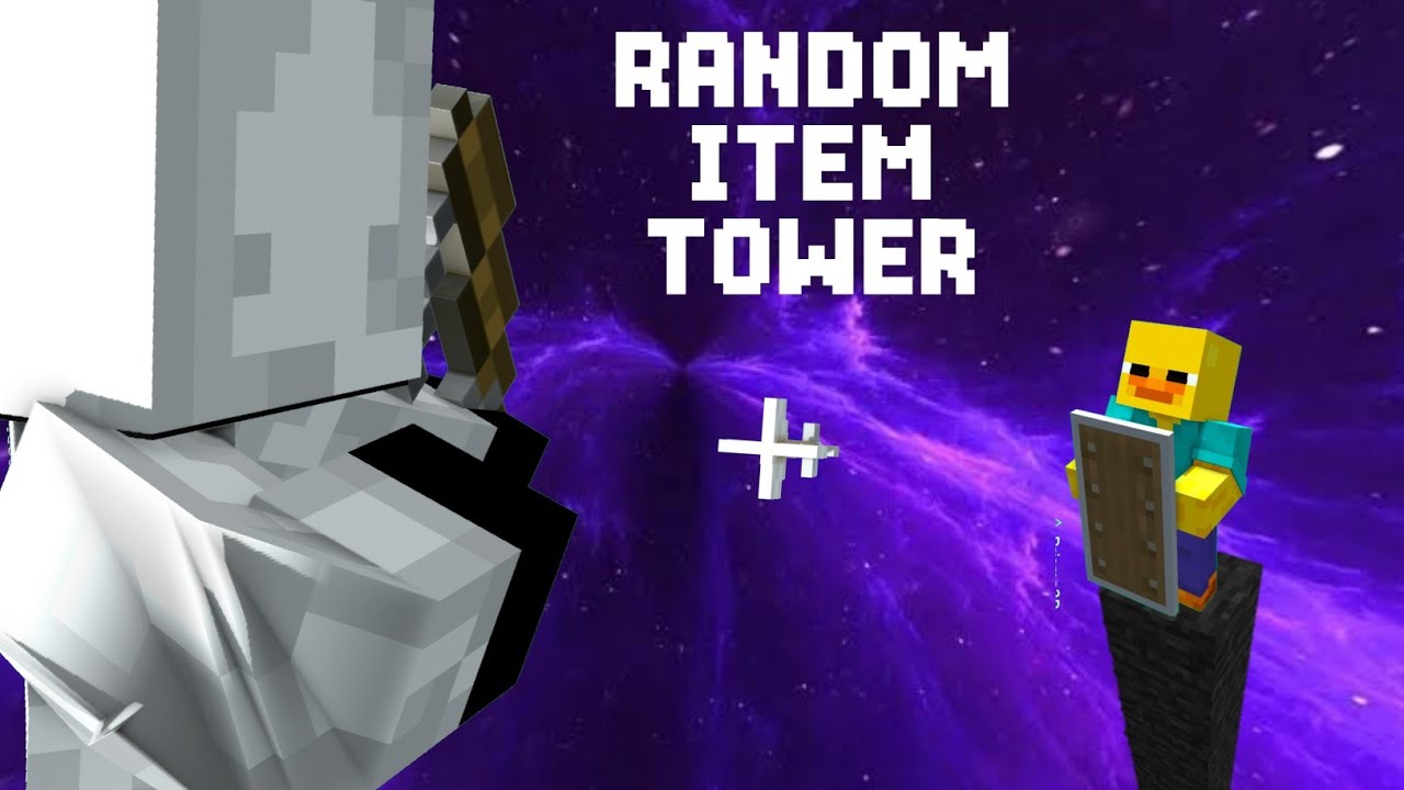 🔥🔥 RANDOM ITEM TOWER with randoms - YouTube