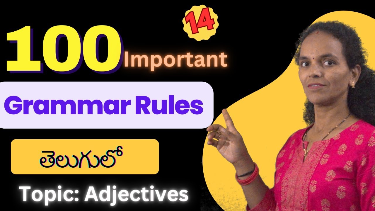 100 Important Rules of Grammar | Class - 14 | Basic English Grammar | # ...