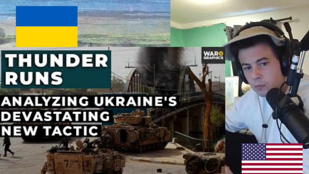 American Reacts Thunder Runs: Analyzing Ukraine's Devastating New ...