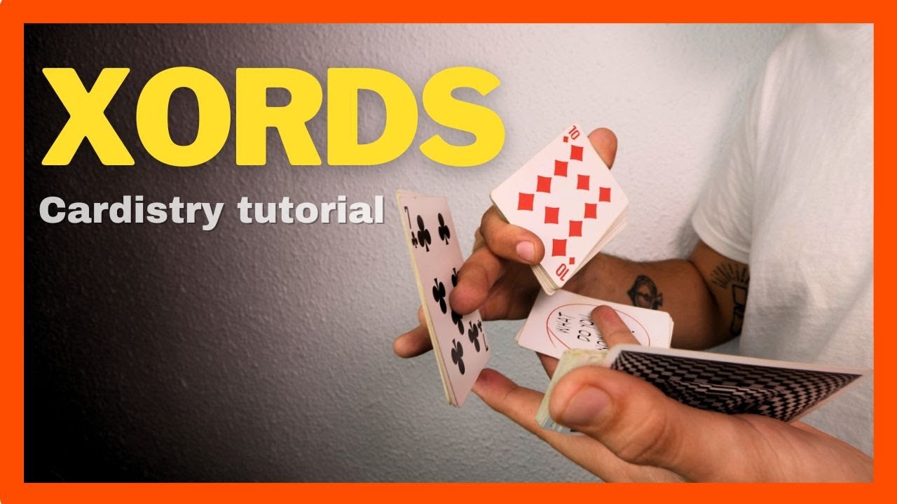 CARDISTRY tutorial: XORDS || Nivel Intermedio - YouTube