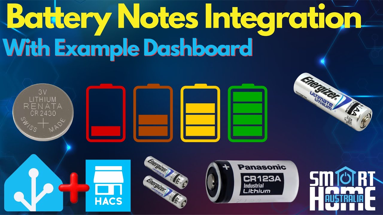 Battery Notes HACS Integration + Dashboard - YouTube