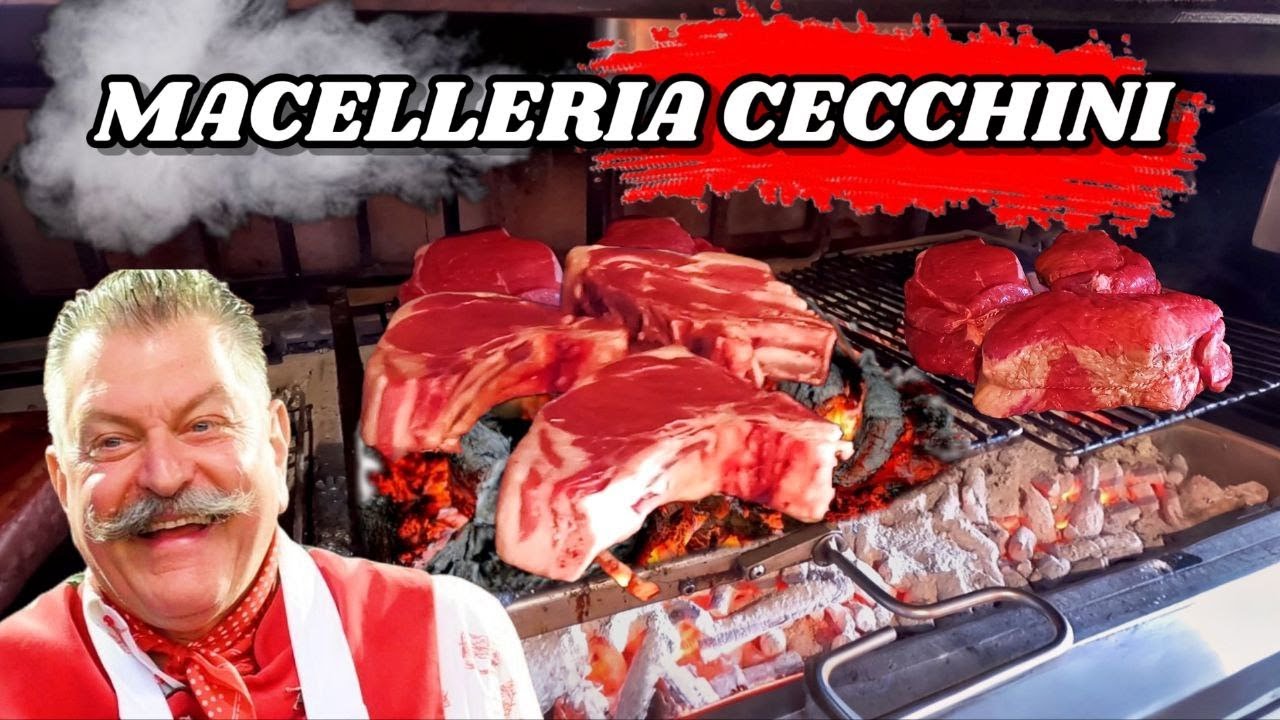 mangiamo da DARIO CECCHINI, il macellaio più FAMOSO del MONDO, all ...