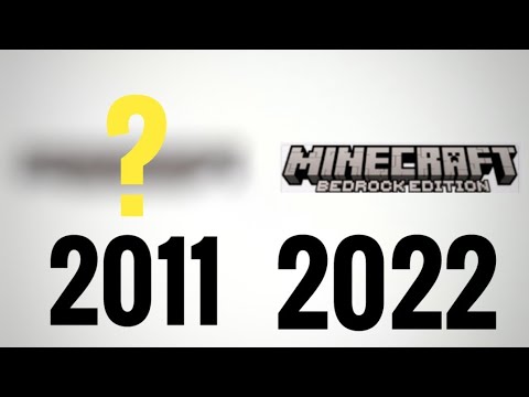 Ewolucja loga Minecraft Bedrock Edition (2011-2022) - YouTube