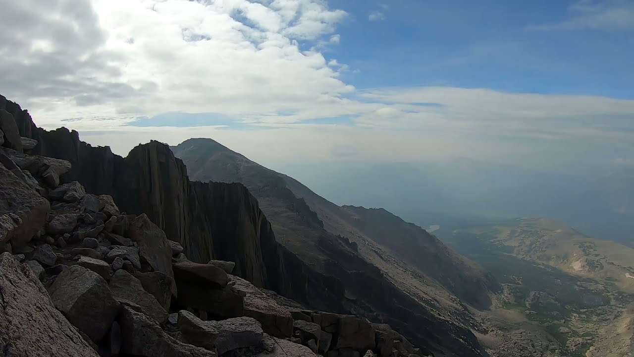 Longs Peak hike to the summit starting from the Keyhole with stunning ...