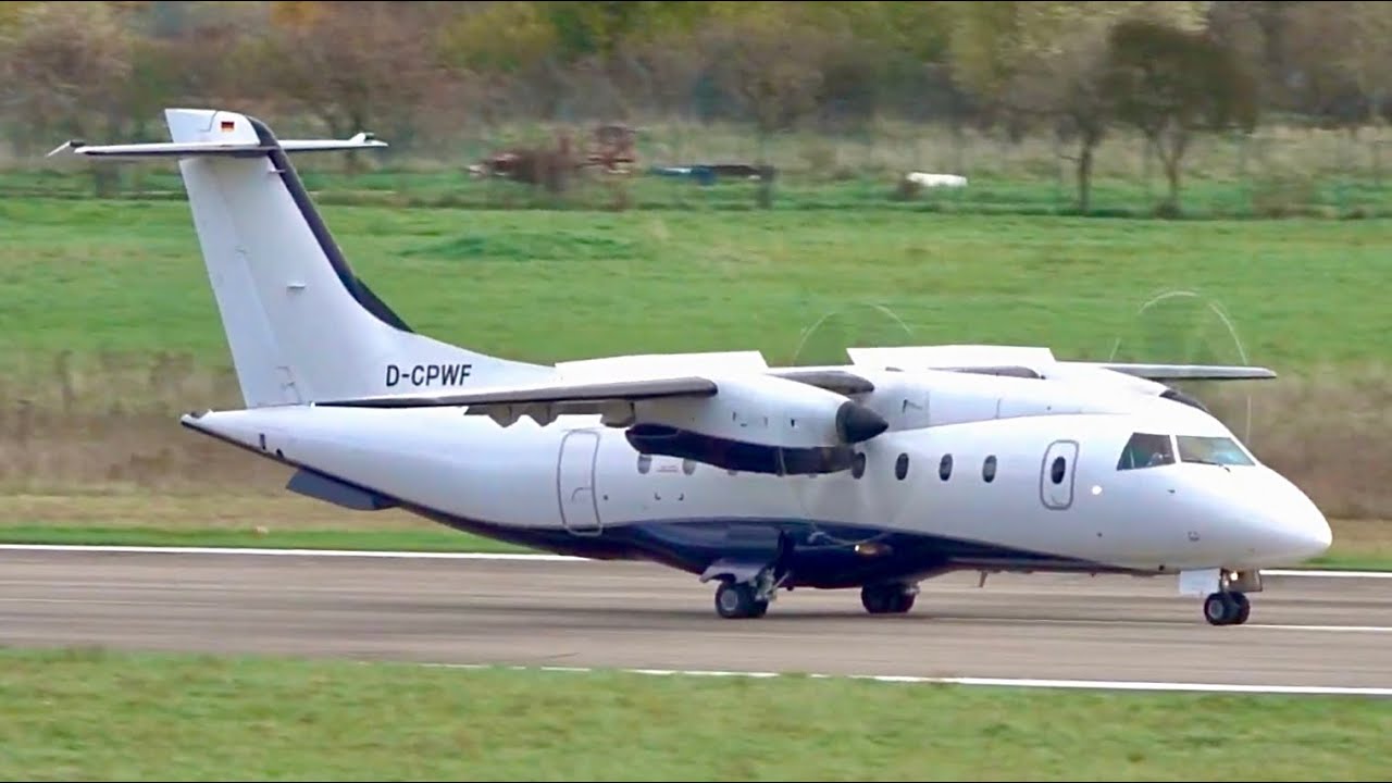 RARE Dornier 328 | Landing at Nancy Essey Airport #aviation #airlines # ...