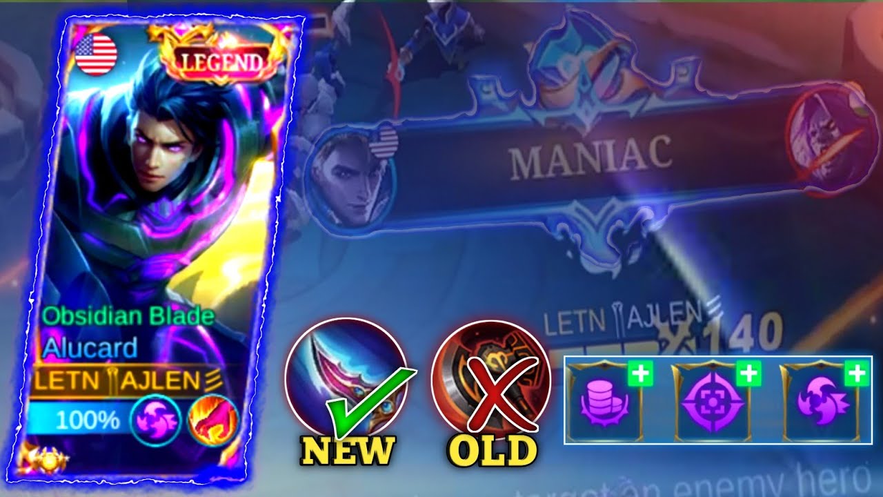 ALUCARD NEW BUILD AND EMBLEM SET FOR THIS NEW SEASON 26 || mlbb - YouTube