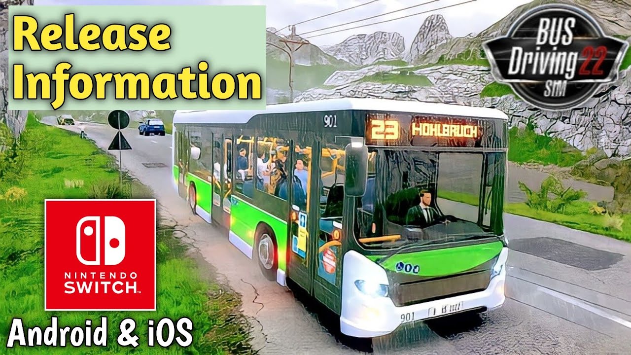 🚌NEW Bus Simulator 22 By Ovilex🛣️ | Released For Nintendo Switch ...