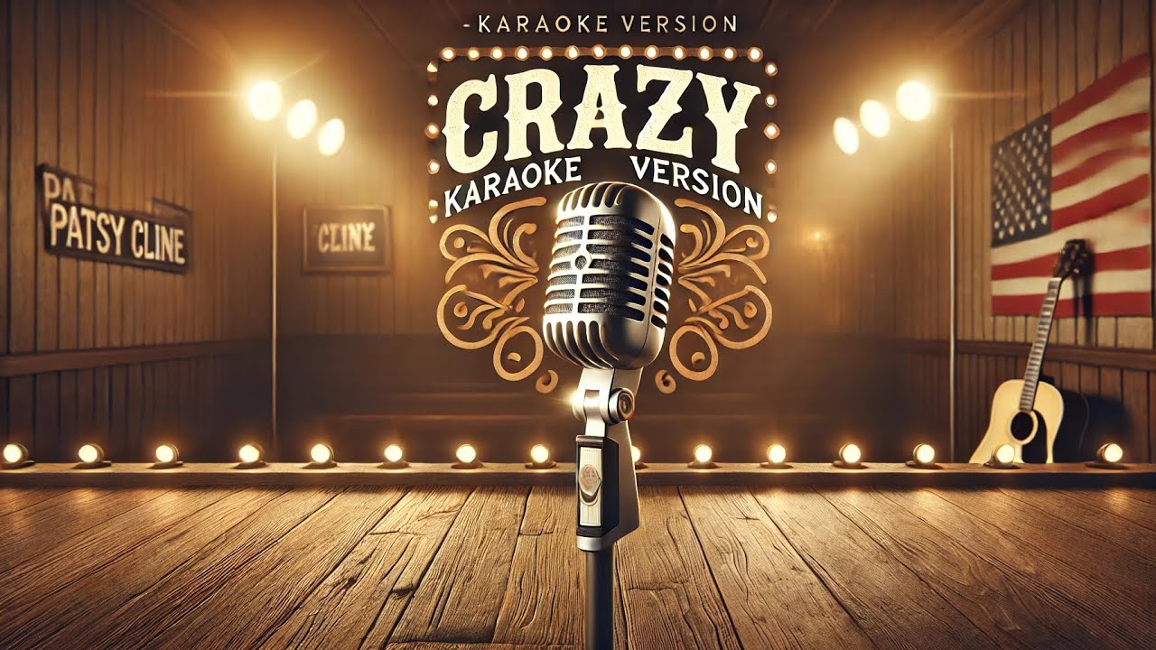 Crazy - Patsy Cline (Karaoke Version) - YouTube