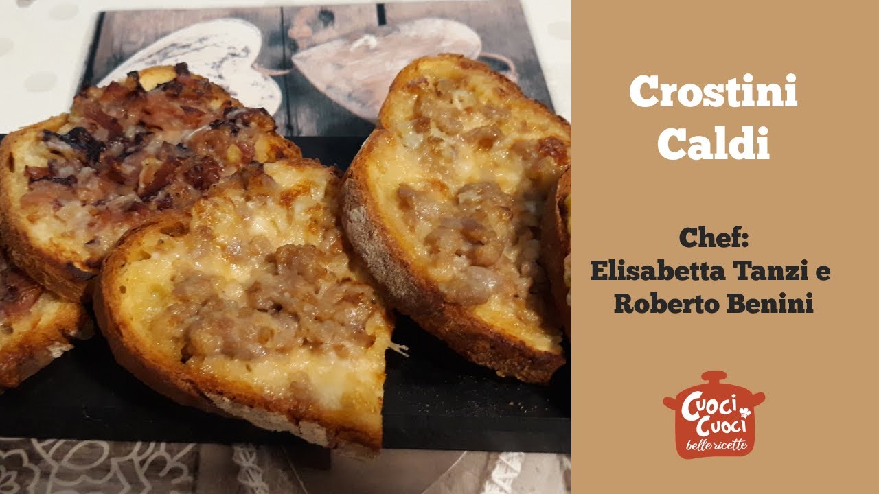 Crostini misti caldi - YouTube