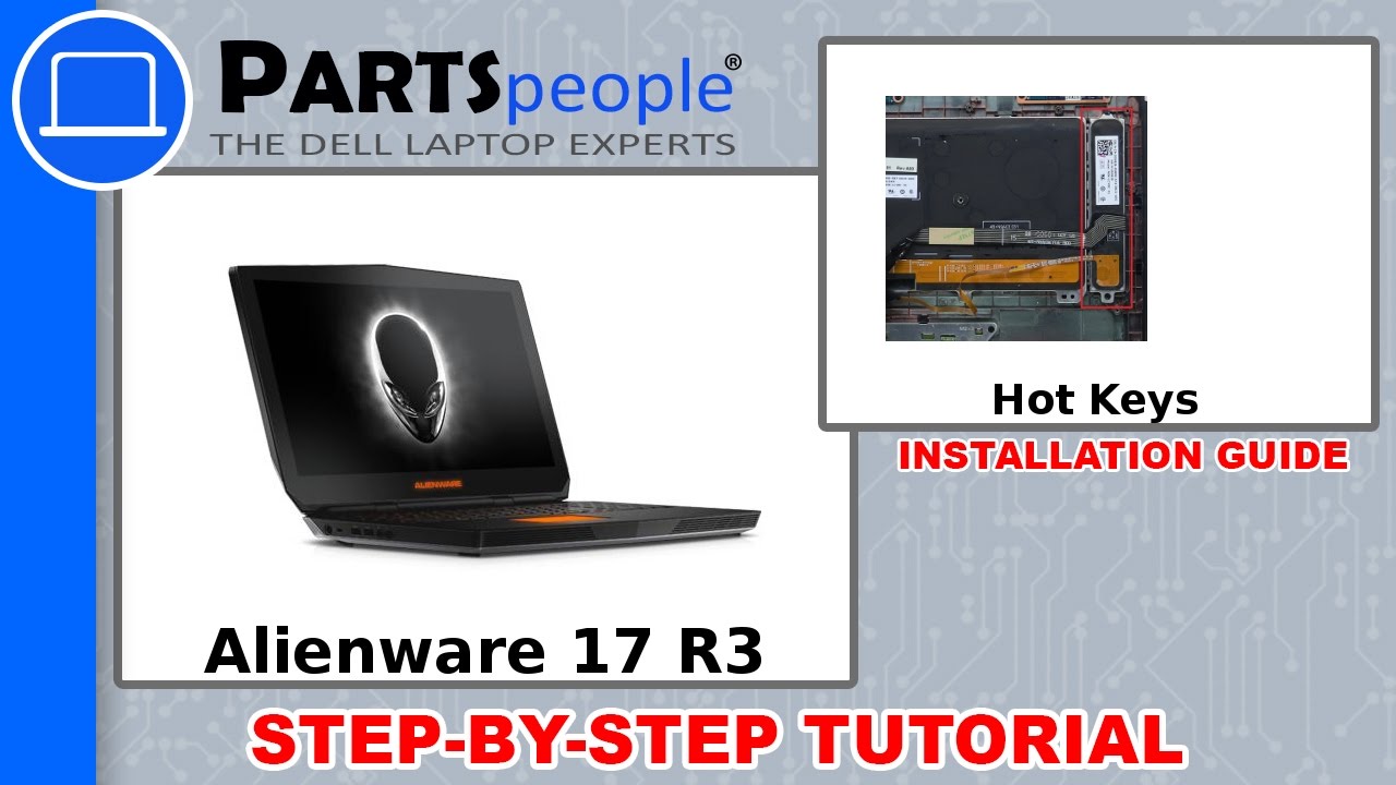 Dell Alienware 17 R3 (P43F002) Hot Keys How-To Video Tutorial - YouTube