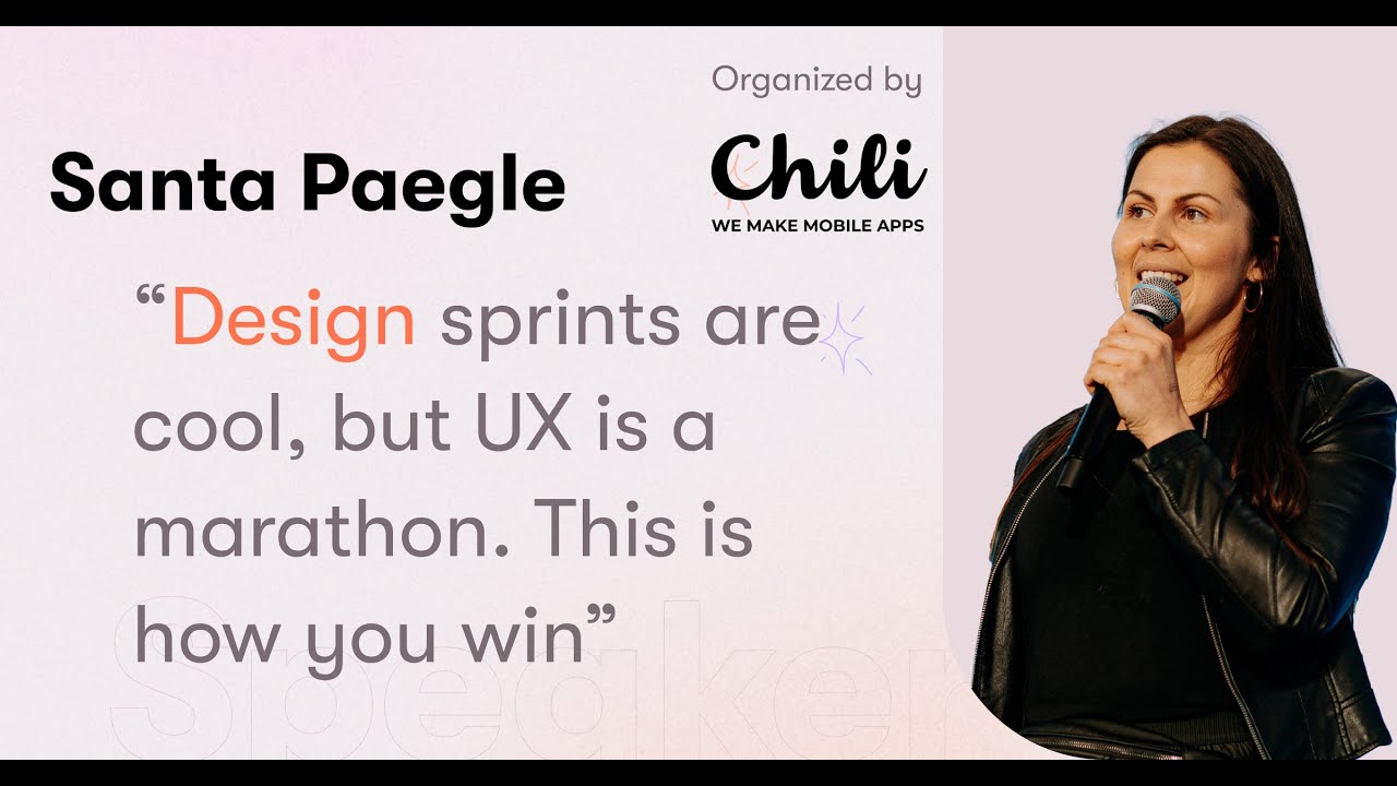 Design Sprints Are Cool, But UX Is A Marathon | Santa Paegle | Product ...