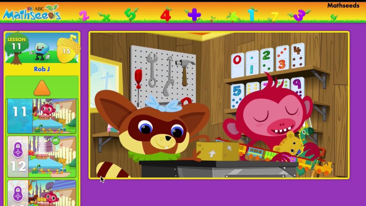 Mathseeds Student Console - YouTube