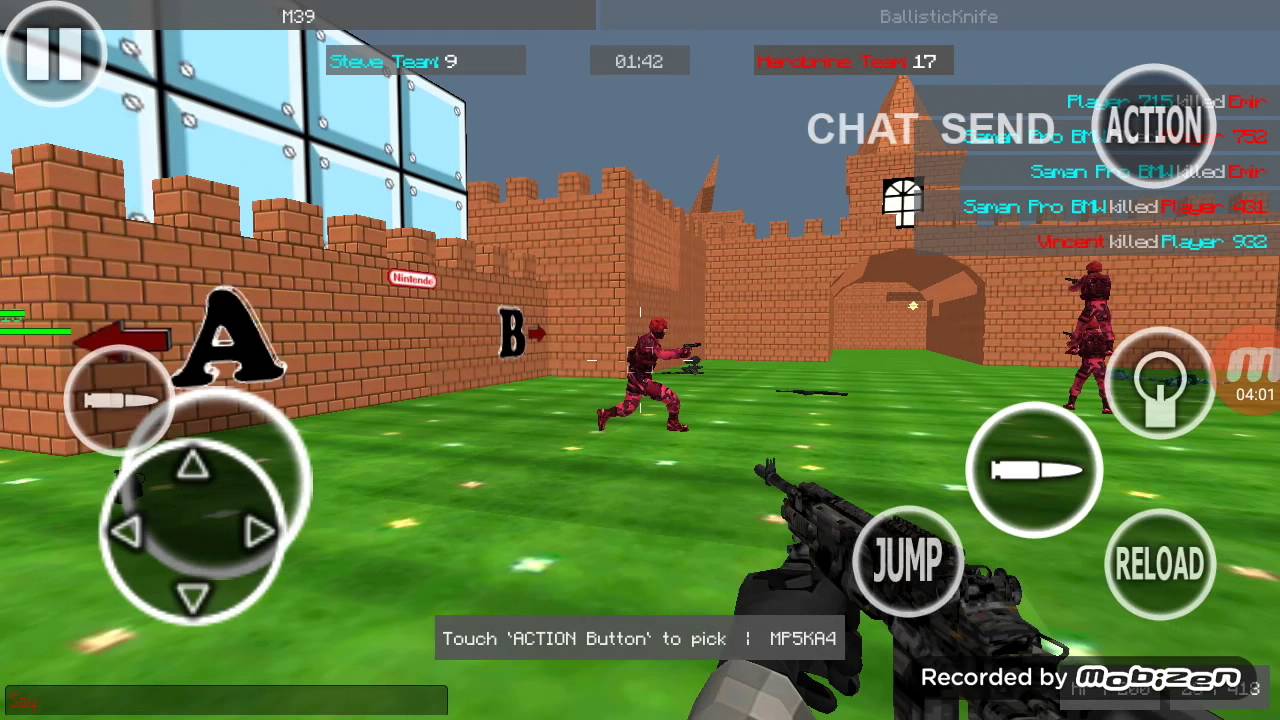 Killing in spawnpoint :Pixel combat multiplayer Ep. 1 - YouTube