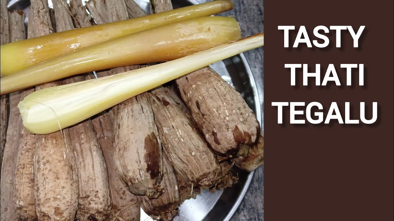 తాటి తేగలు Thati Tegalu How to cook Thati Thegalu Tender Palm Shoots ...