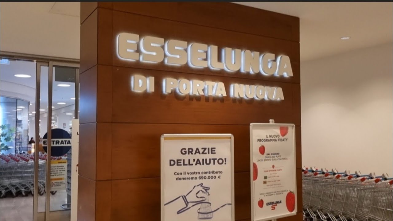 "Inside Esselunga Porta Nuova: A Luxury Italian Supermarket Tour in ...