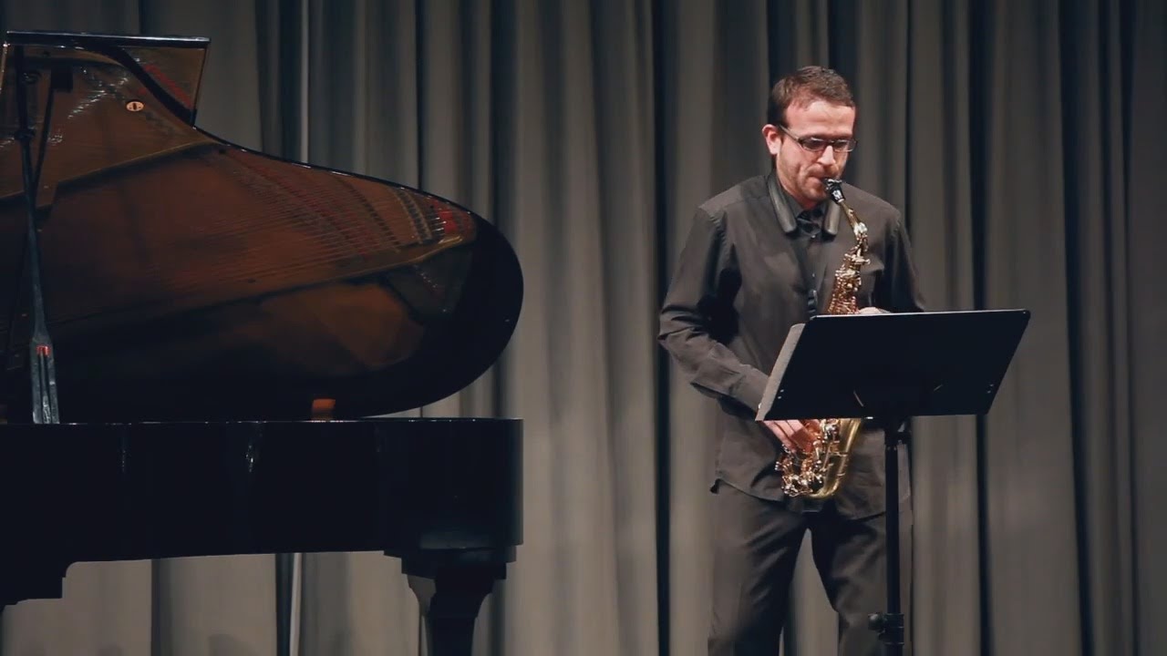 Jacques Ibert, Concertino da Camera - David Hernando Vitores, Saxophone ...