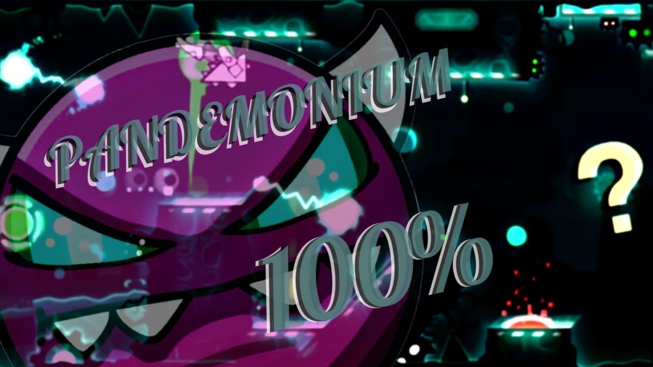 PANDEMONIUM 100% (Medium demon geometry dash 📱) - YouTube