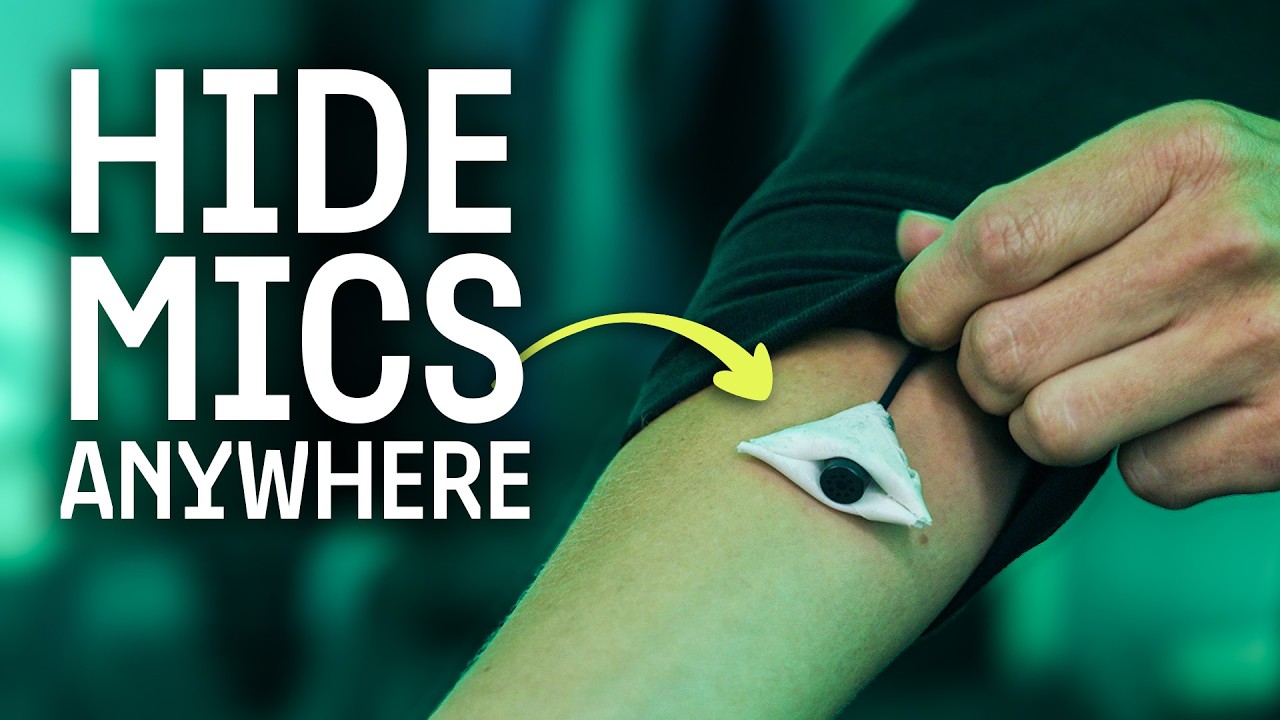 Top 5 Microphone Hiding Tricks for Creators - YouTube