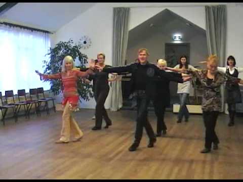 Line dance Ghost train - YouTube
