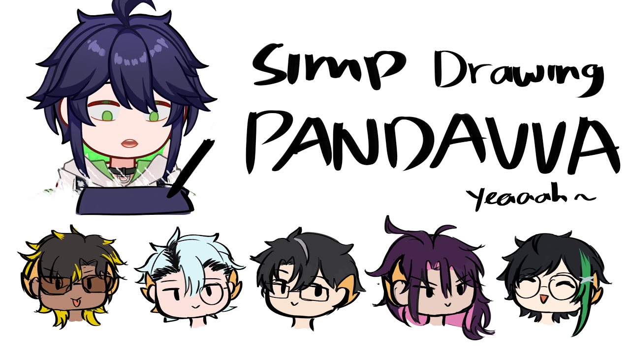 [Drawing SIMP Stream] GAMBAR PANDAVVAAAAAAAAA - YouTube